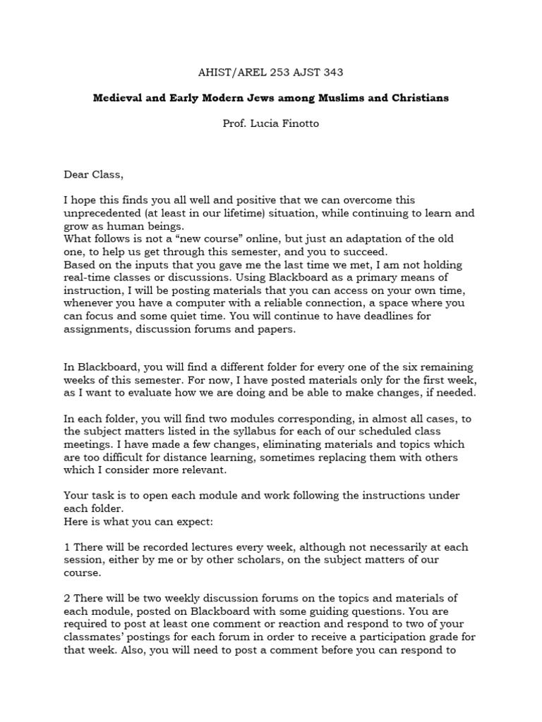 Dear Class | PDF | Internet Forum | Human Communication