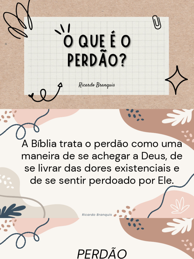 O Que é O Perdão Pdf Religião E Espiritualidade