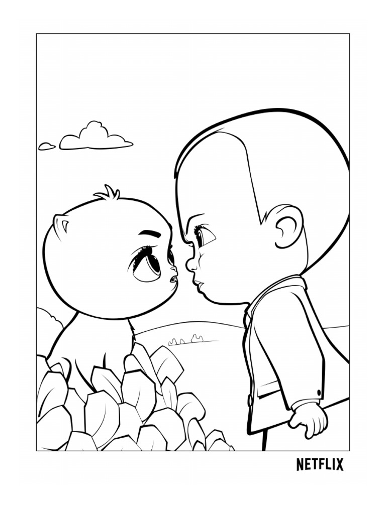 Netflix Coloring Page | PDF