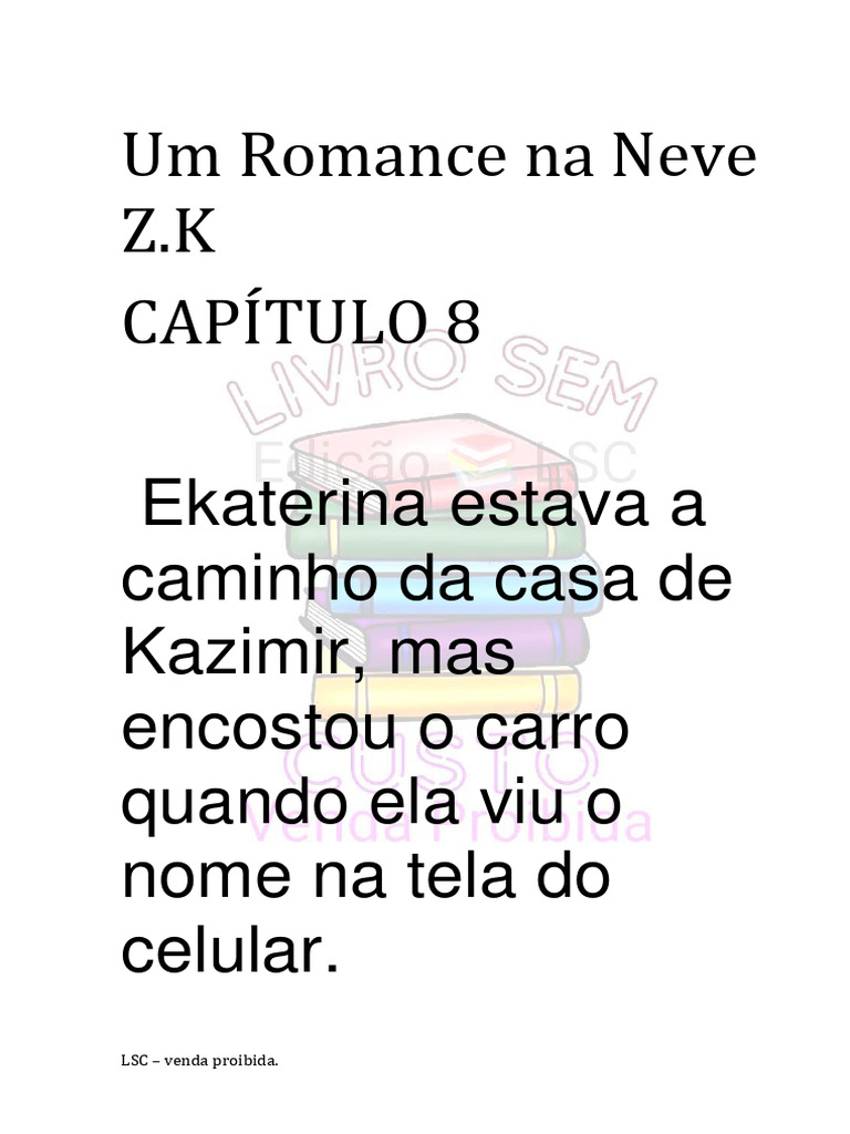 Cap 08 Ao 10 - Um Romance Na Neve (LSC) | PDF | Amor