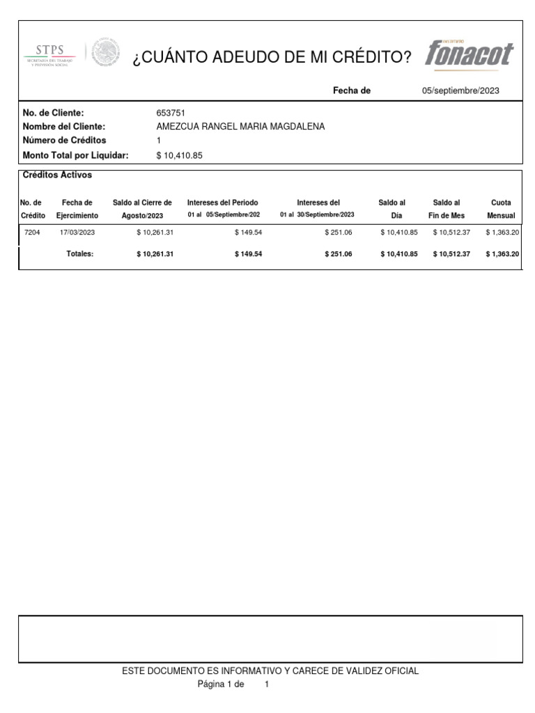 Nvo Edo Cuenta | PDF