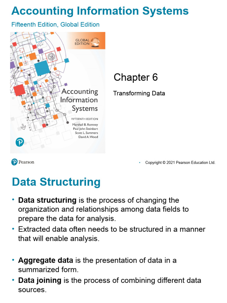 CH 6 Transforming Data | PDF | Data | Data Analysis