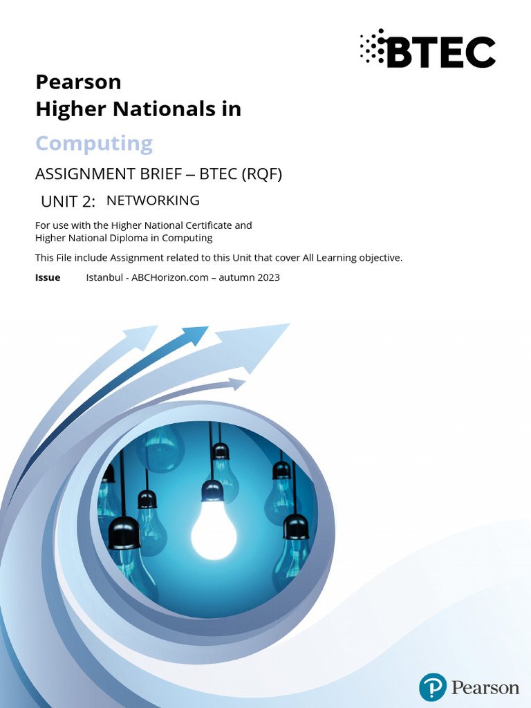 Unit 2 Networking Assignment 2023 (19696) V2 | PDF | Computer Network ...