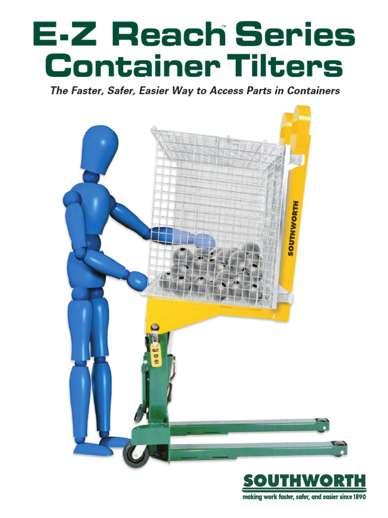 Container Tilters Brochure | PDF | Elevator | Pallet