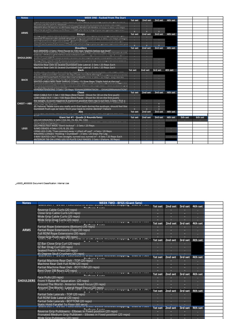 Ryan Humiston's 30-Minute Workout Plan | PDF | Weight Training | Human ...