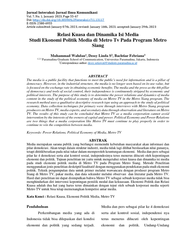 Vincent Mosco | PDF | Indonesia