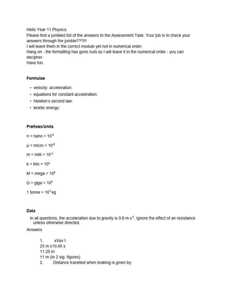 1.answers To Physics Question Bank | PDF | Waves | Diffraction
