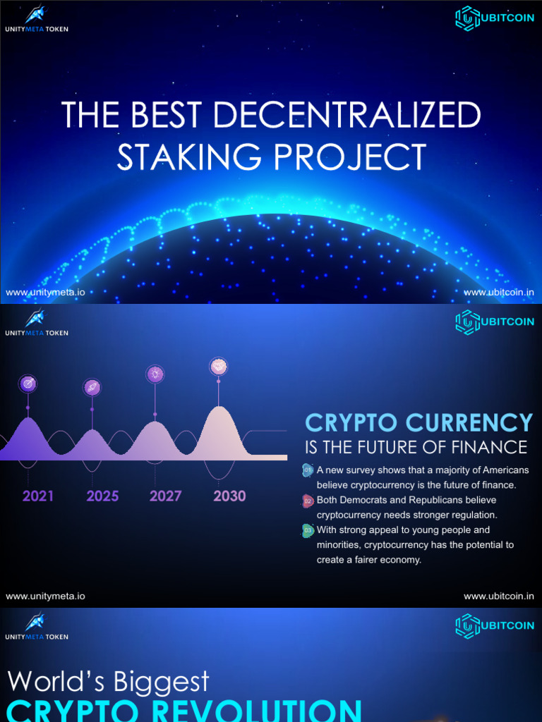 Unitymeta Staking Opportunity | PDF | Cryptocurrency | Bitcoin