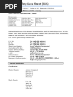 Aeon 4000 SDS | PDF | Personal Protective Equipment | Carcinogen