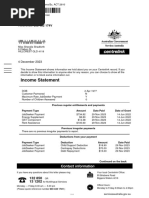 Online Centrelink Income Statements | PDF