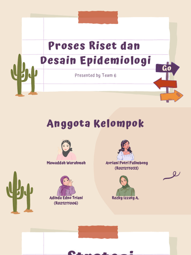 6 - Proses Riset Dan Desain Epidemiologi | PDF | Pengembangan Diri ...