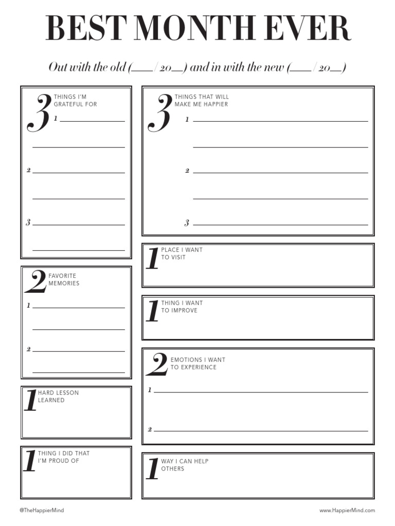 Best Month Ever | PDF