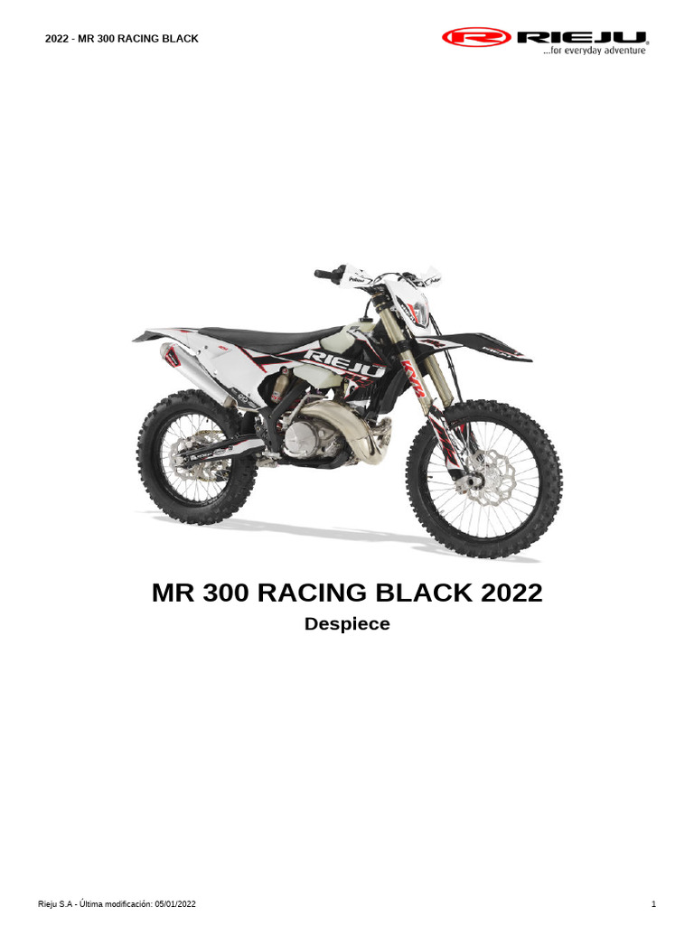 2022 MR 300 Racing Black | PDF