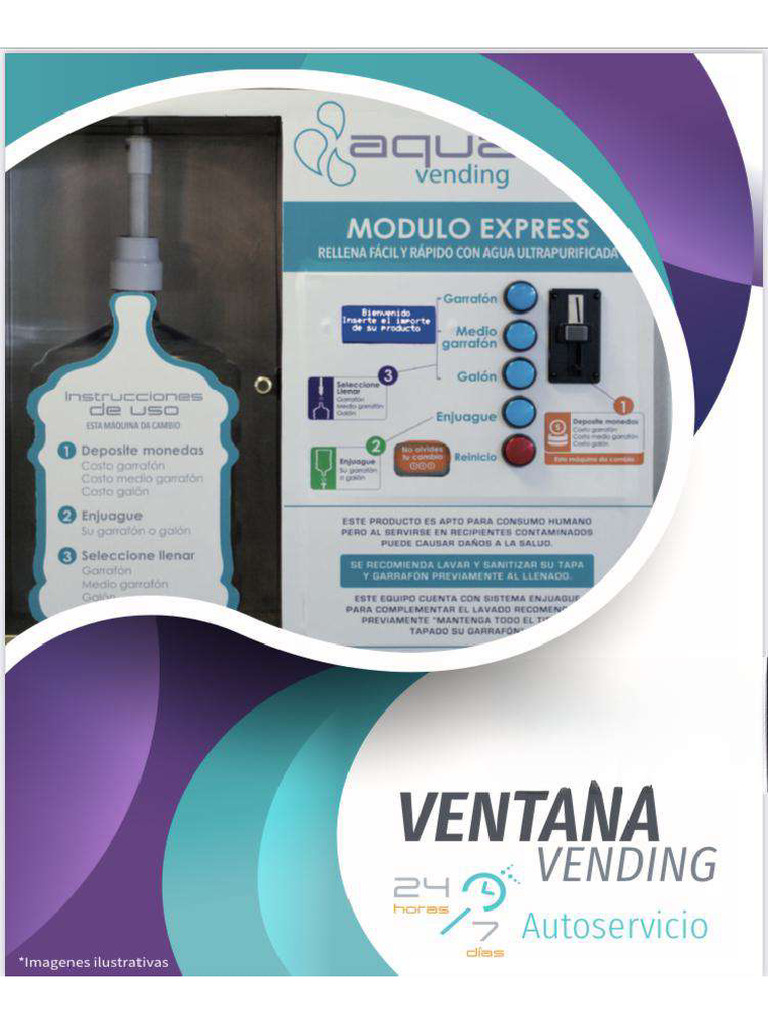 Ficha Tecnica Ventana Vending | PDF