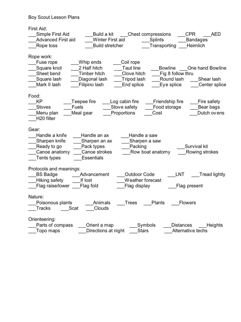 Boy Scout First Aid and Skills Guide | PDF | Sports & Recreation