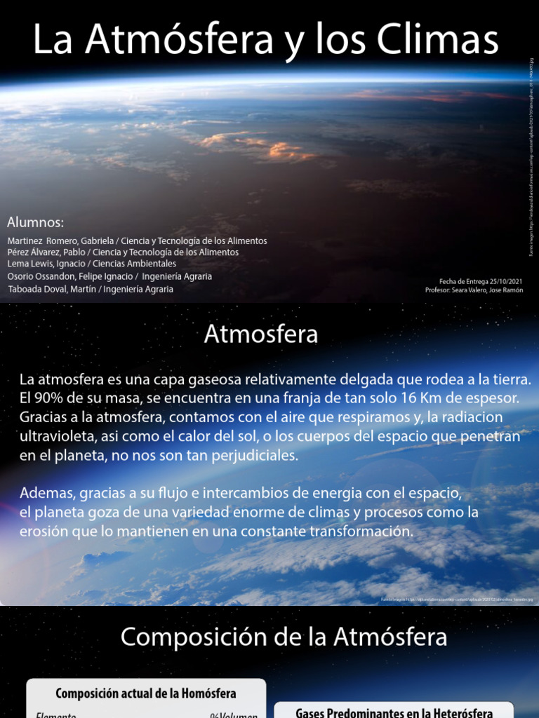 Los Climas y La Atmosfera | PDF | Clima templado | Clima