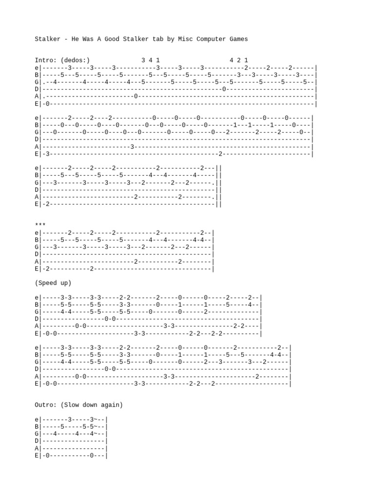 STALKER He Was A Good Stalker | PDF | Computers