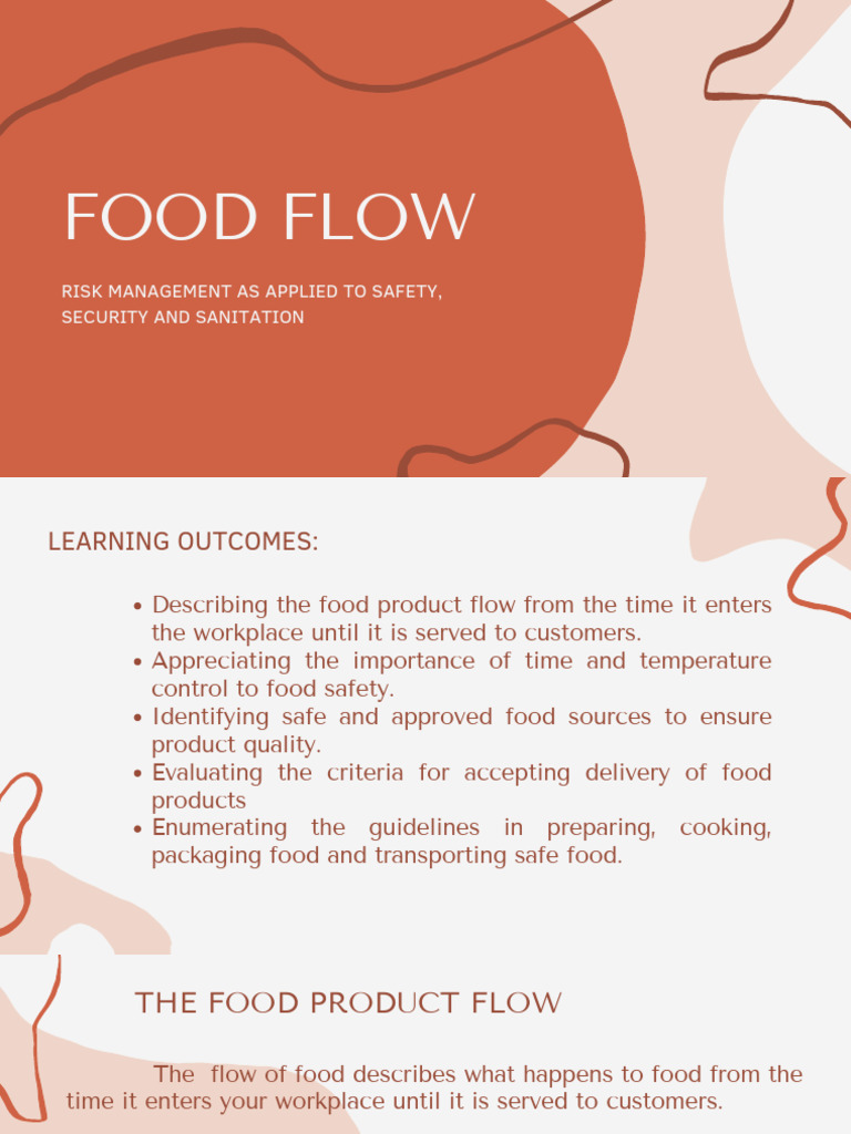Food-Flow | PDF | Refrigerator | Foodborne Illness