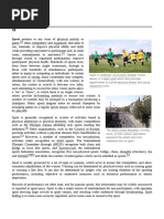 Understanding Sports: Definition & Types | PDF | Sports