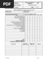 TLB Daily Inspection Checklist | PDF | Vehicles | Manufactured Goods