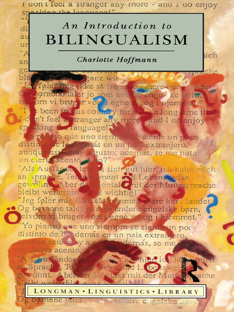 Introduction of Bilingualism Charlotte Hoffmann | PDF | Multilingualism ...