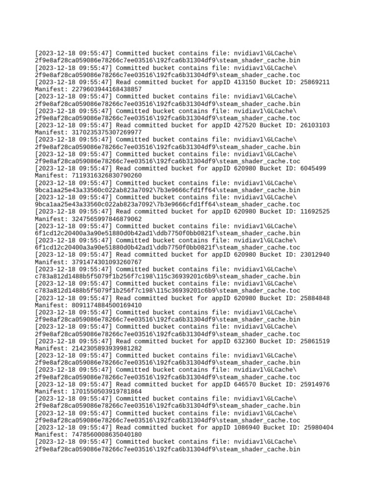 Shader Log Pdf Computing Computer Architecture