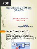 DL 1440 | PDF | Presupuesto | Presupuesto del gobierno