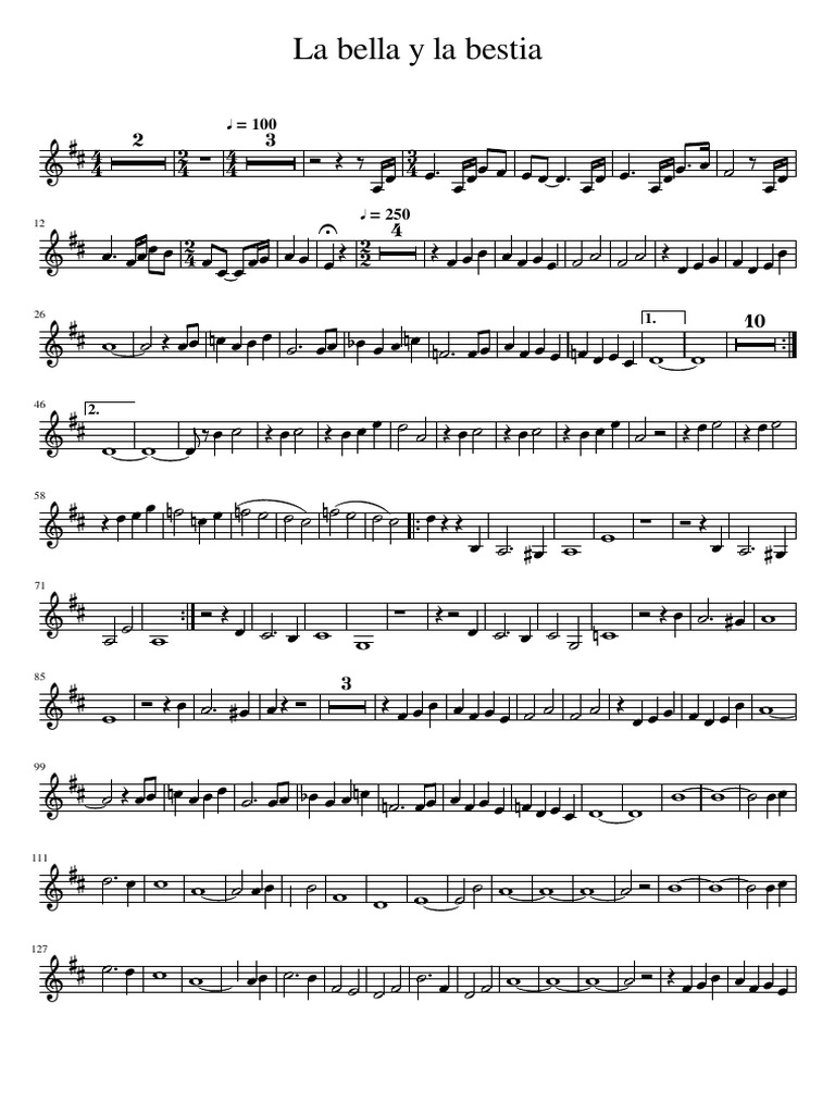 La Bella y La Bestia | PDF