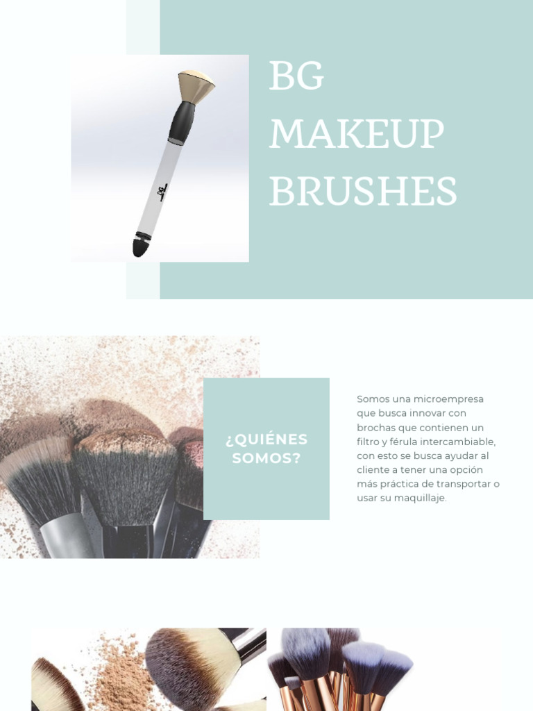 Bg Makeup Brushes Pdf Diseño