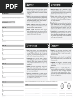 5e - Weather Effects - GM Binder | PDF | Weather | Sky