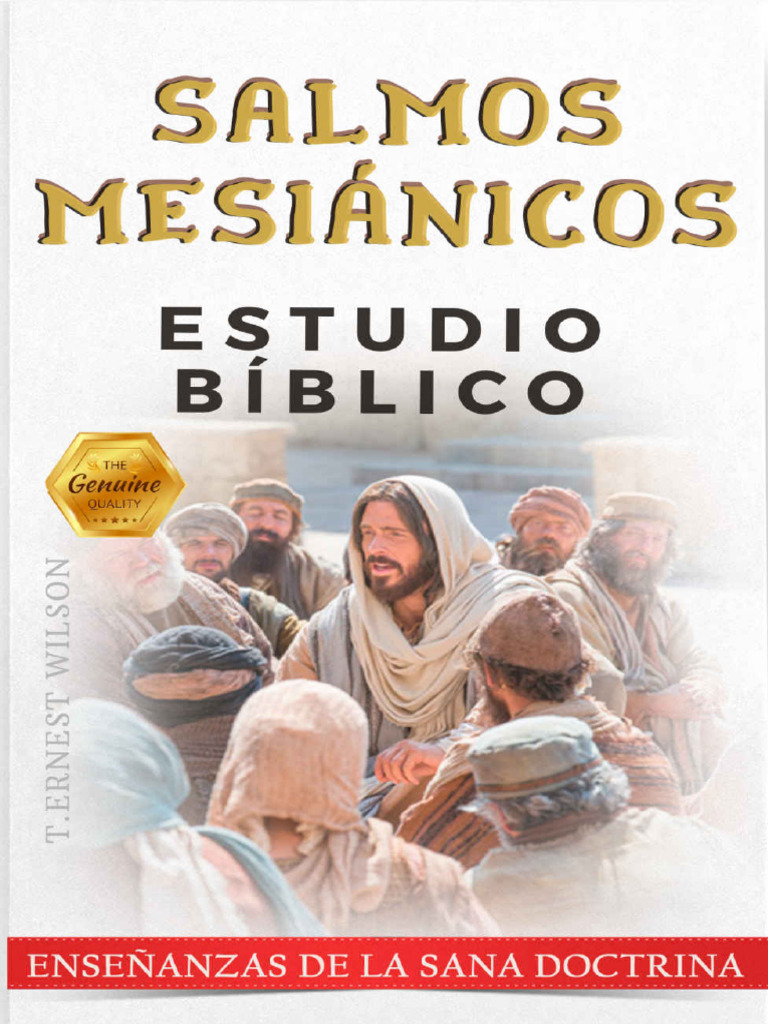 W245A5A7 Los Salmos Mesiánicos Estudio Bíblico Spanish Edition | PDF ...