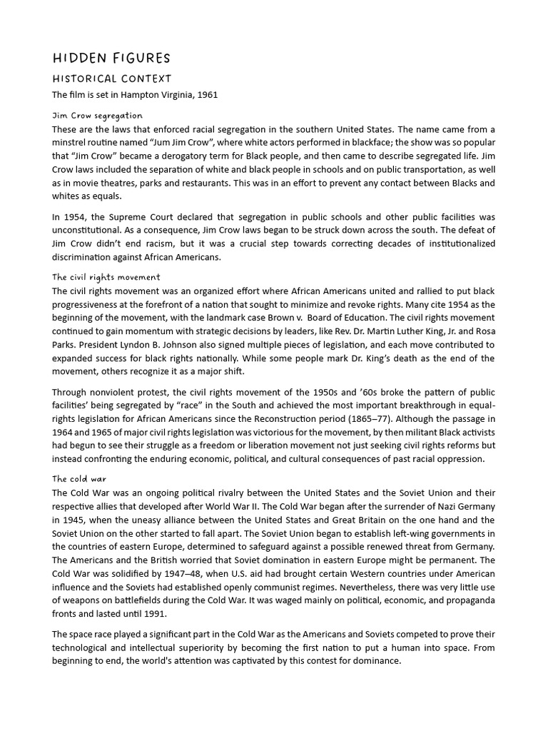 Hidden Figures | PDF