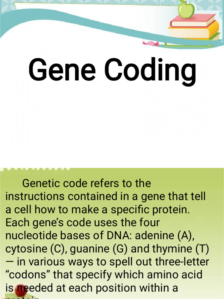 Gene Coding Group 81 | PDF | Genetic Code | Gene