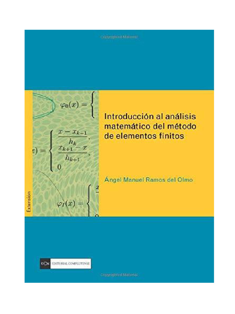 Introduccion Al Analisis Matematico Del Metodos de Elementos Finitos | PDF