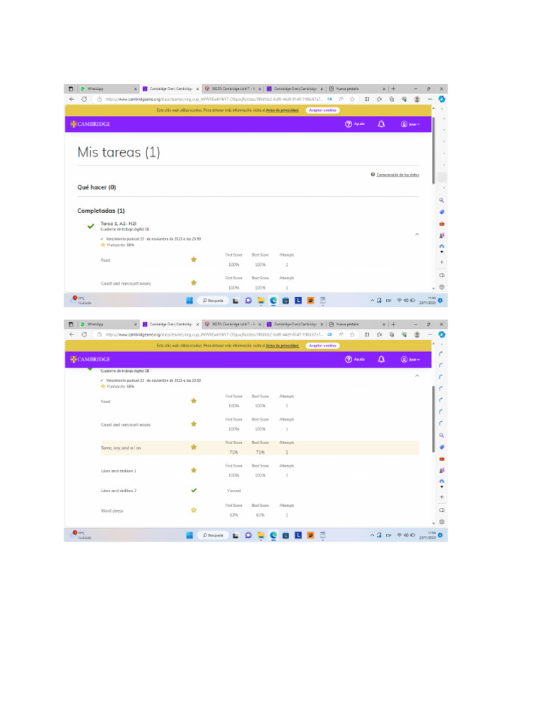 Cambridge Unit 7. | PDF