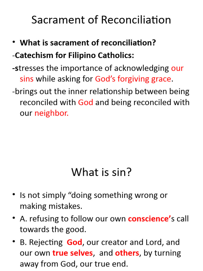 Sacrament-of-Reconciliation | PDF | Book Of Genesis | David