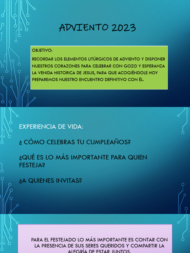 Adviento 2023 | PDF | Adviento | Jesús