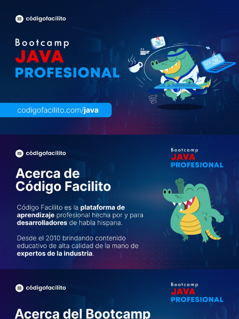 Bootcamp Java Codigo Facilito | PDF Bootcamp Java Codigo Facilito | PDF