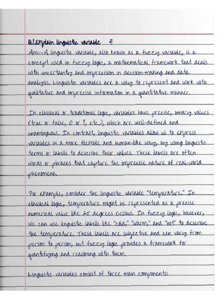 Fuzzy Logic Assignment 2 | PDF