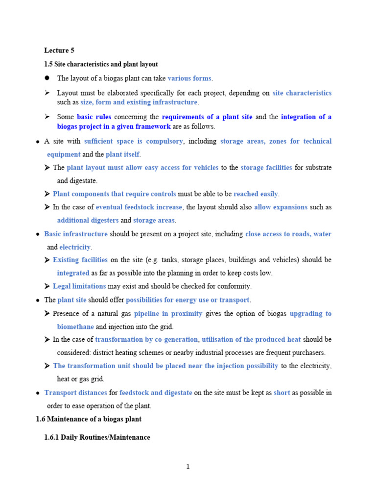 TET 412 Lecture 5 | PDF | Anaerobic Digestion | Biogas