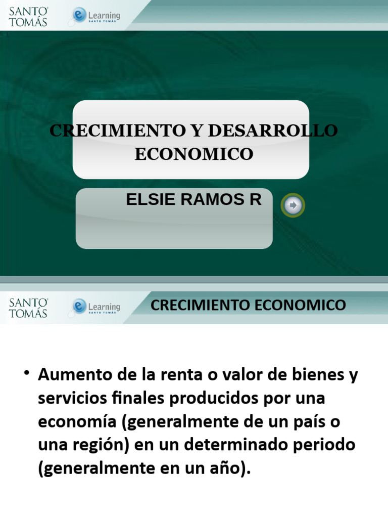 Crecimiento y Desarrollo. | PDF | Crecimiento económico | Producto Interno Bruto