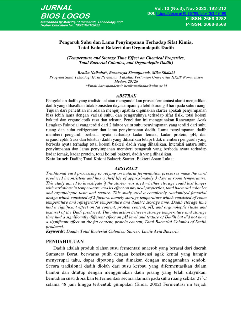 7.+JBL Nov2023 Benika+et+al+-+FINAL | PDF