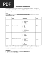 PPP Lesson Plan Template | PDF