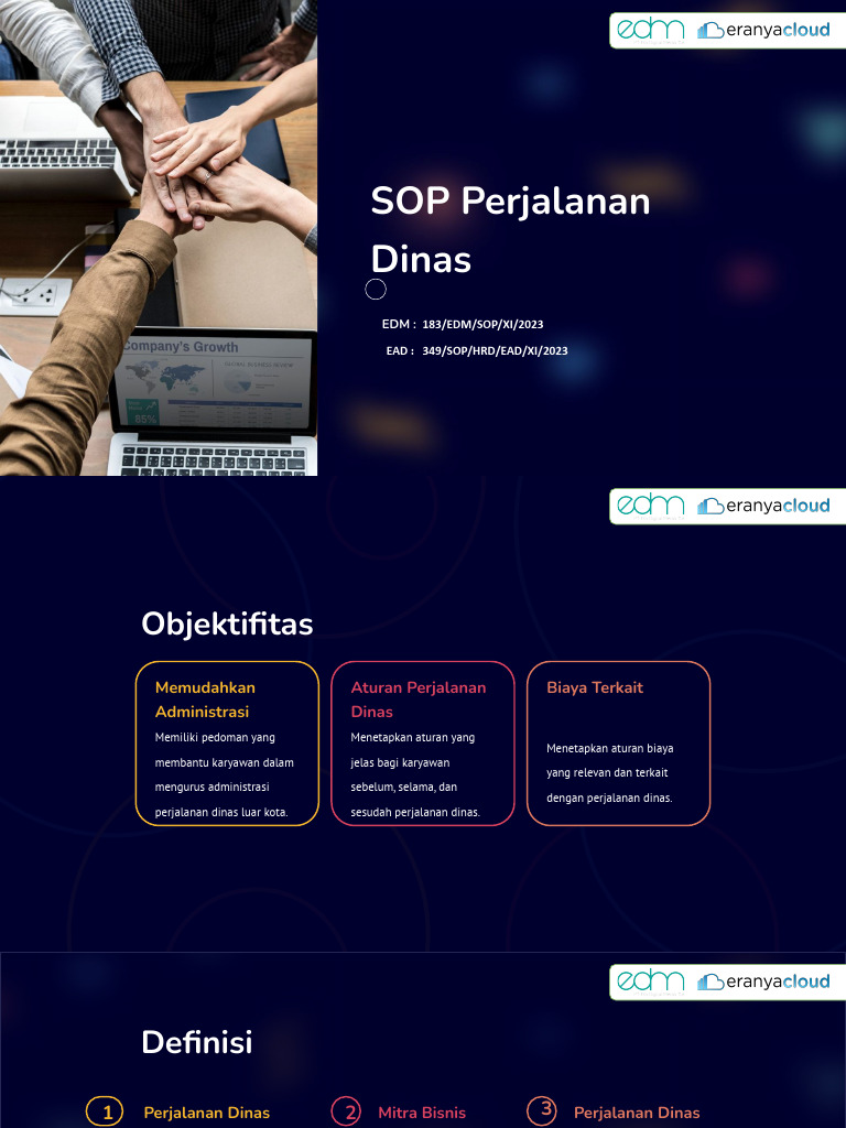 SOP-Perjalanan-Dinas EDM & EAD | PDF