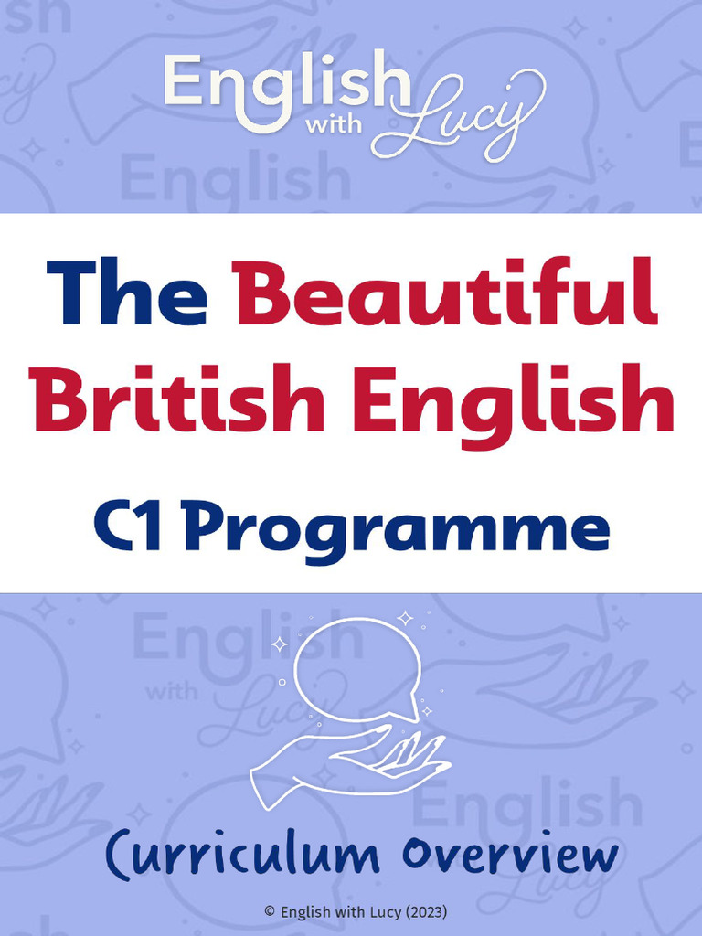 C1 Course Overview | PDF | English Language | Stress (Linguistics)