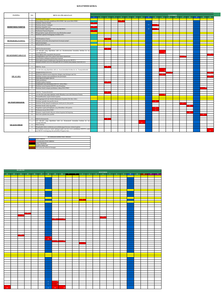 Kalender MUSTA 2023 | PDF