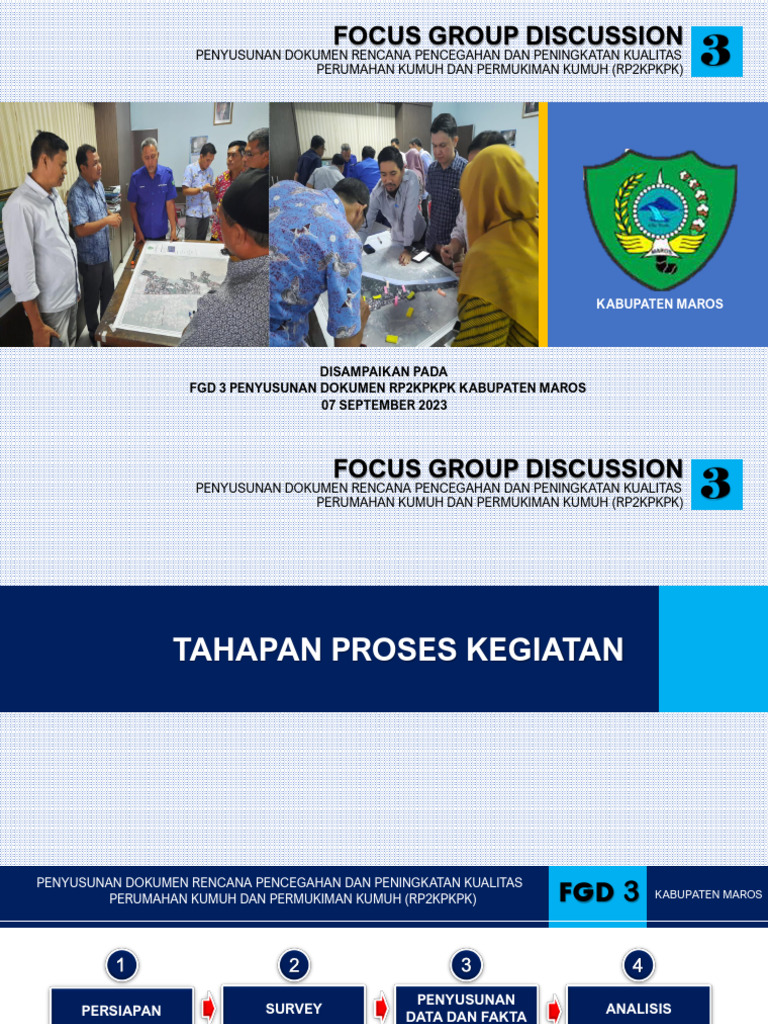 Bahan Paparan FGD 3 Maros | PDF