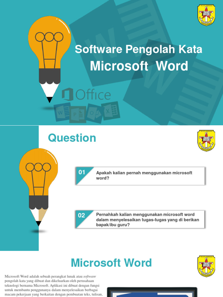 Materi Penjelasan Office Word | PDF | Karier & Perkembangan