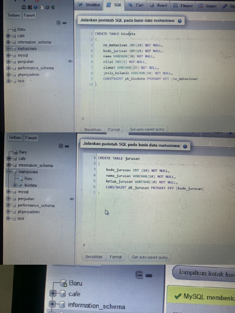 Prak Basis Dataa | PDF