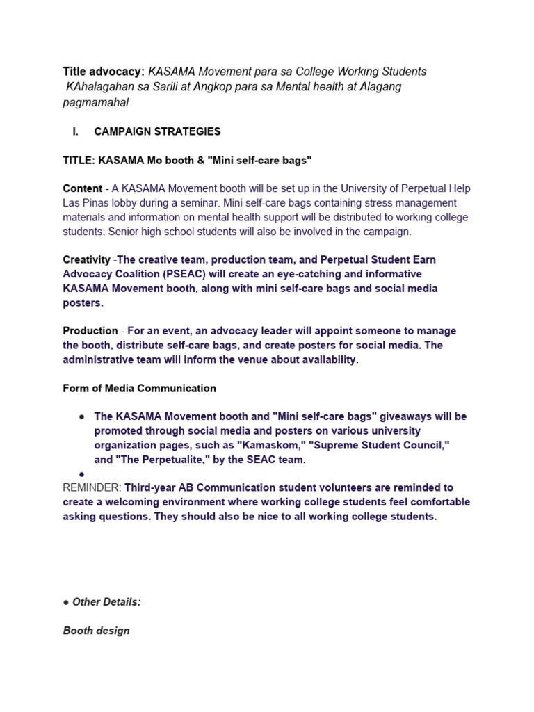 Script Campaign Strategies | PDF | Psychology